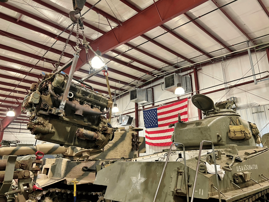 History of the MOAA Sherman
